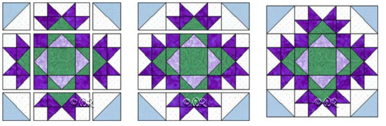 Thistle Bloom Block Pattern - Quilt Missouri Tutorials