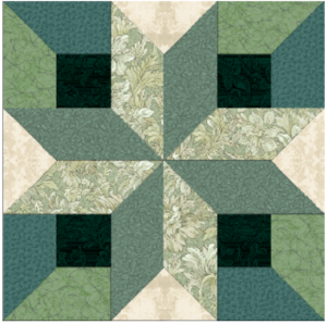 Thistle Bloom Block Pattern - Quilt Missouri Tutorials